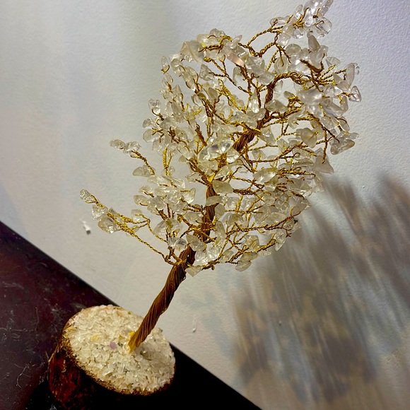 Art | Crystal Wire Tree Decoration | Poshmark
